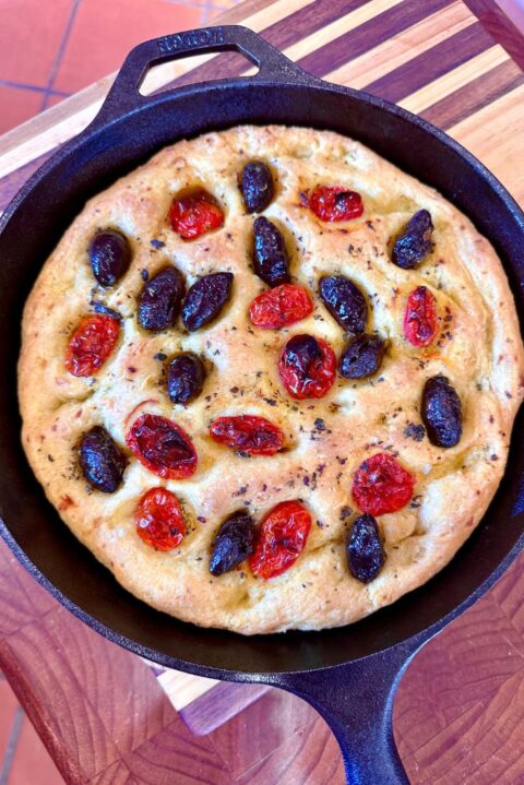 Authentic Puglia Style Focaccia